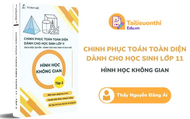 Chinh Phục Toán Toàn Diện Lớp 11 Tập 3 Logarit, Xác Suất Thống Kê Thầy Nguyễn Đăng Ái PDF